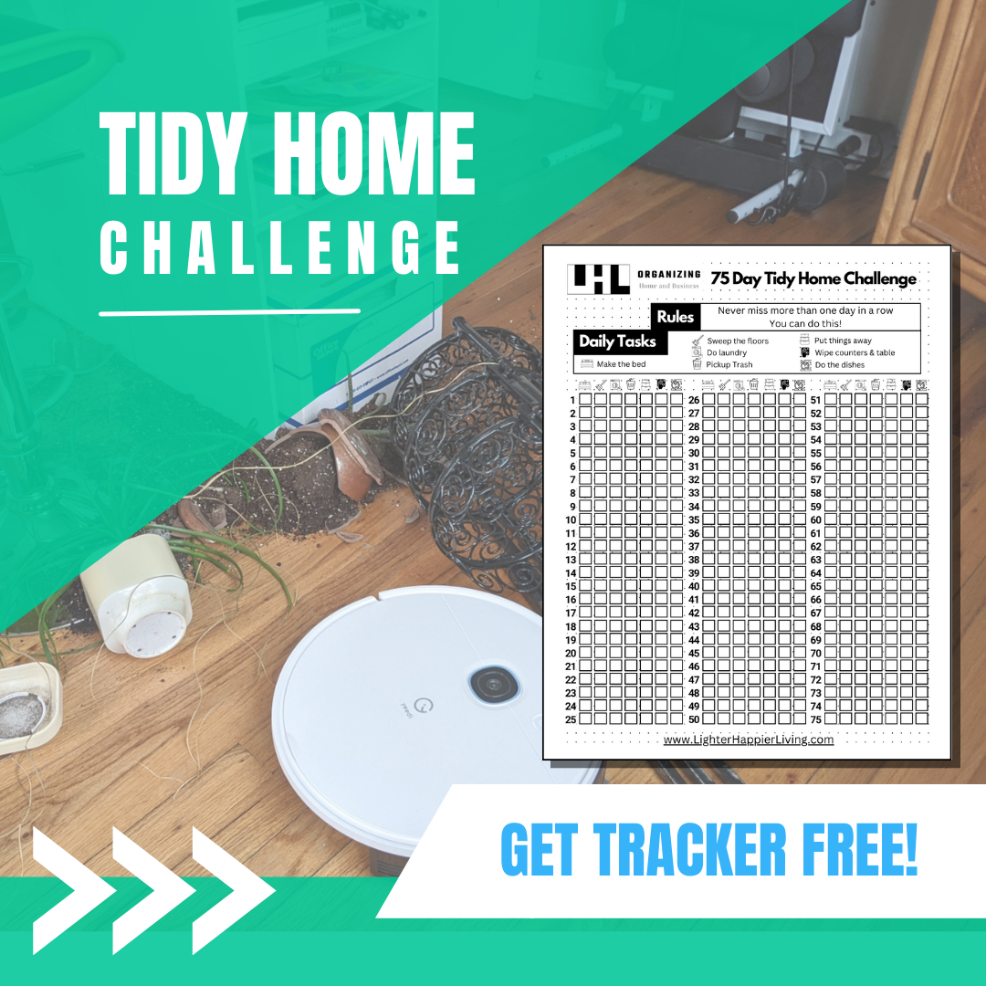 75-Day Tidy Home Challenge Rules - Lighter ⌂ Happier ⌂ Living